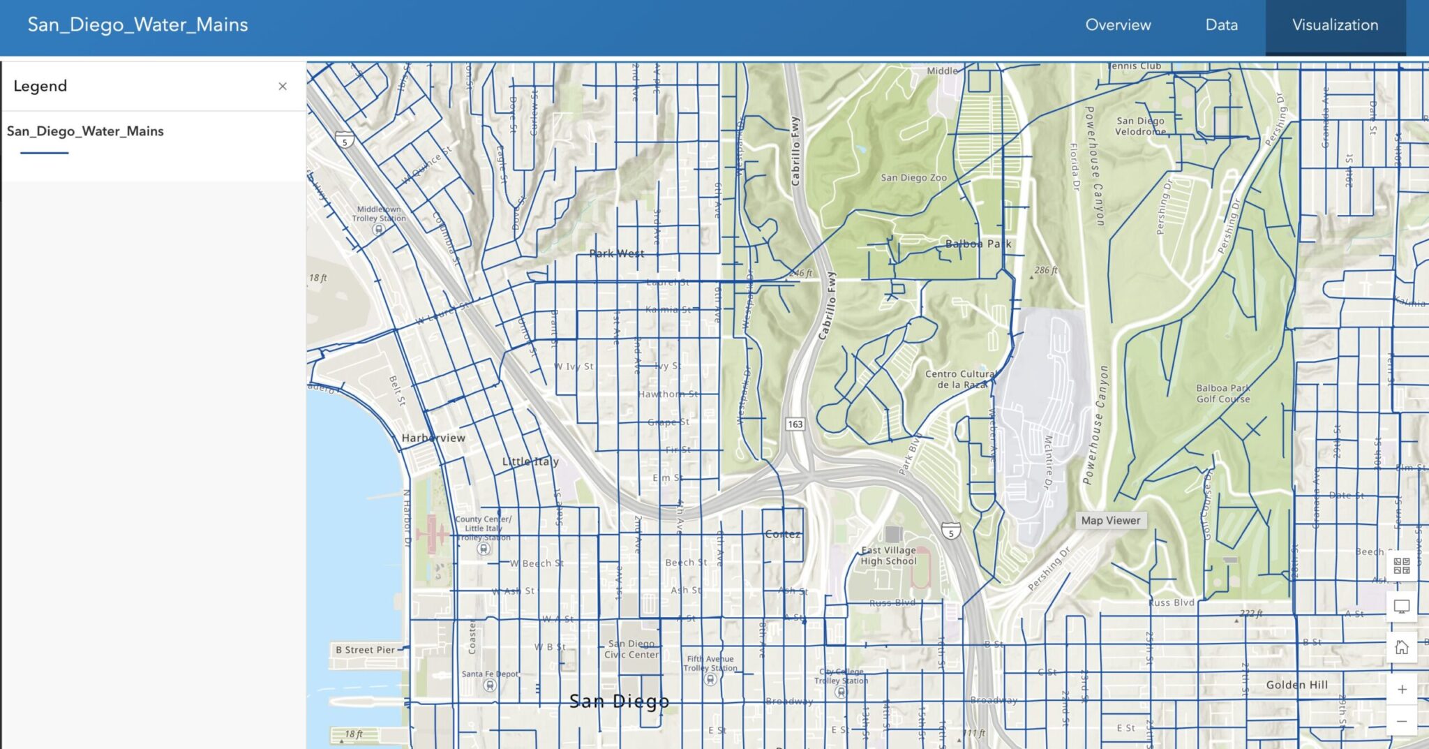 Maps - San Diego Urban Wildfire